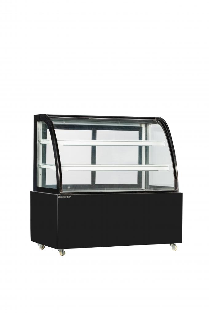 Food Shop Glass Table Top Cake Display Chiller 900*1200mm 220V 50Hz