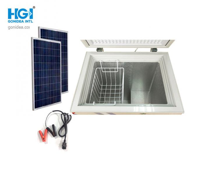 Gonidea 150AH Battery Operated Deep Freezer Solar 24V With Lock And Key