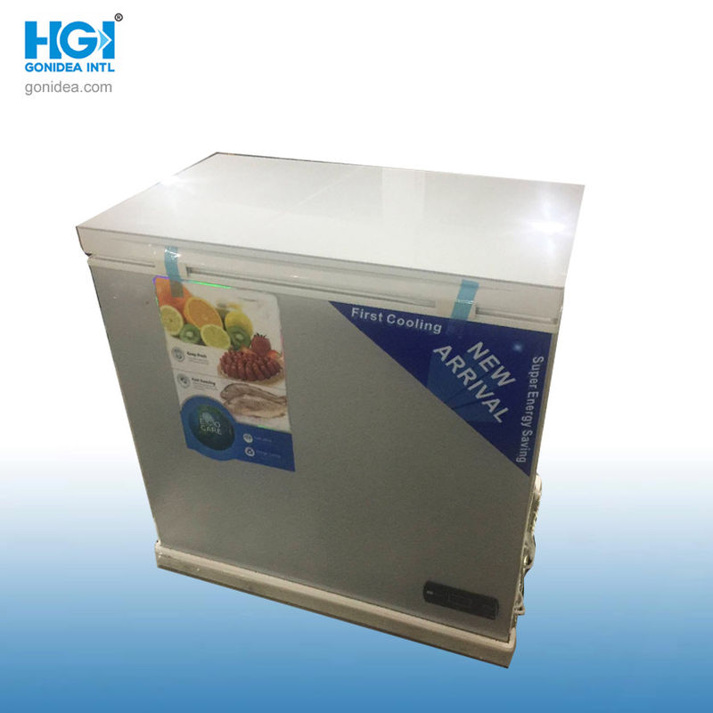 300L Manual Defrost Single Door Deep Chest Freezer With Recessed Door ...
