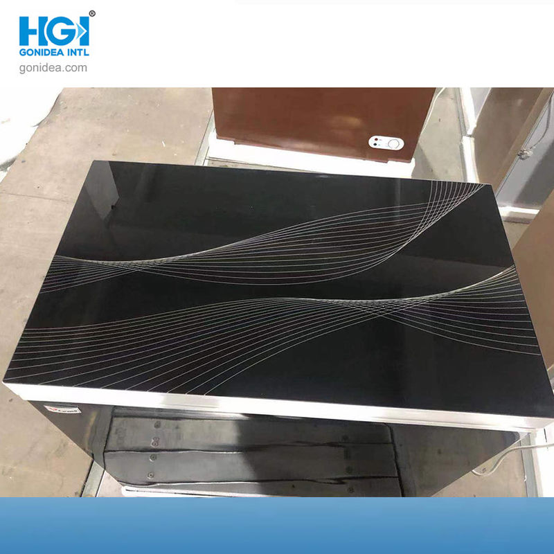 Manual Defrost Glass Door Chest Freezer Mechanical Temperature Control