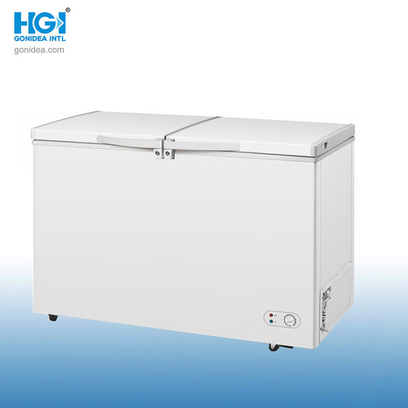 Big Capacity Top Open Commercial Freezer Double Door Chest Freezer ...