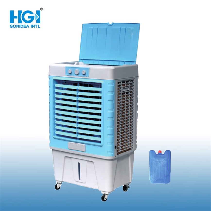 Domestic 220V 200W Energy Saving Mobile Evaporative Air Cooler With Ice ...