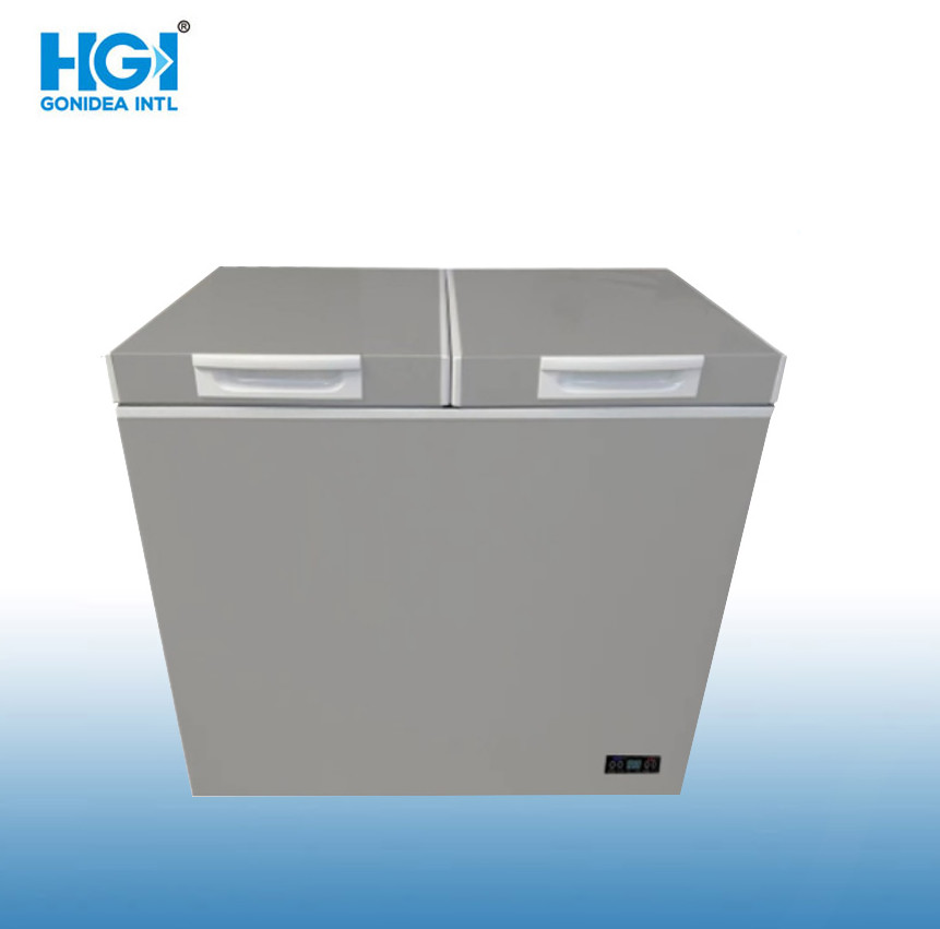 Korean Kimchi Double Door Top Open Chest Freezer Bcd-193pcg